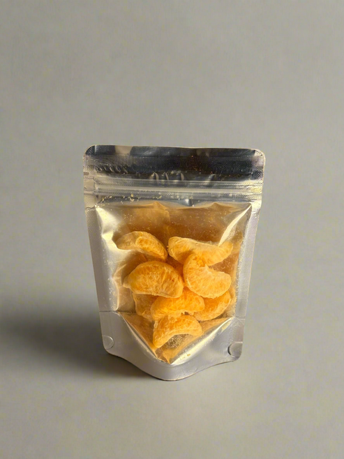 Freeze-Dried Tangerine | Citrus Crunch Snack | Space Bites Egypt